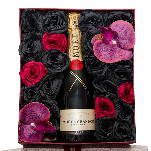 Moet Brut Imperial Flowers Gift Set 0.75L