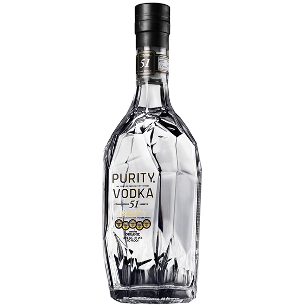 Purity Connoisseur 51 Organic Vodka 0.7L